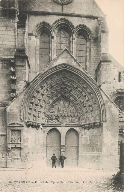 60 BEAUVAIS PORTAIL De L Eglise Saint Etienne EUR 5,90 - PicClick FR