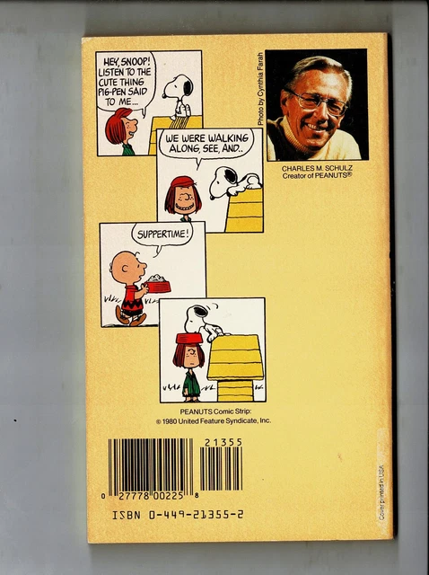 PEANUTS: IT'S CHOW Time, Snoopy (Fawcett 1986) PB, 128 pp EUR 2,50 - PicClick IT