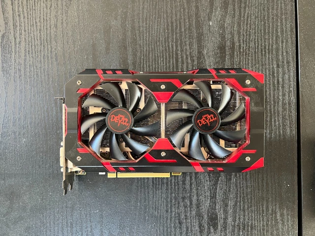 POWERCOLOR AXRX580 8GBD5-3DH/OC AMD Radeon RX 580 8GB Red Devil ...