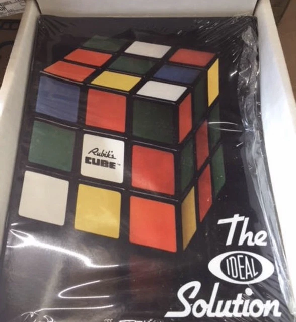 VINTAGE 1981 RUBIK'S Cube THE IDEAL SOLUTION Puzzle Solution Manual ...