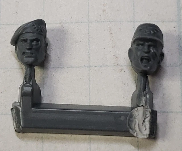 40K ASTRA MILITARUM Bits Catachan Command Squad Commander Kepi & Beret ...
