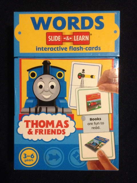 THOMAS & FRIENDS Slide & Learn Interactive Flash Cards Early Years ...
