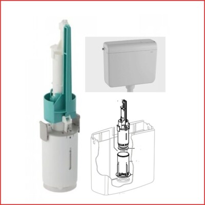 CAMPANA GEBERIT TWICO ricambio per cassetta di scarico wc incasso ...