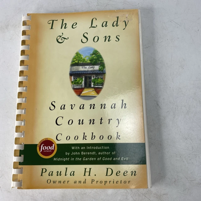 VINTAGE THE LADY and Sons 1998 Paula Deen Country Cookbook Savannah ...