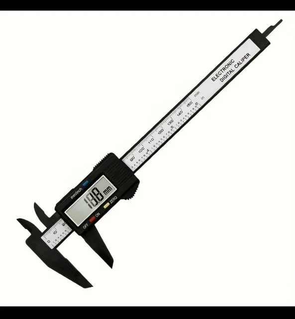 VERNIER CALIPER ELECTRONIC, Micrometer Digital Ruler, Hand Measuring ...