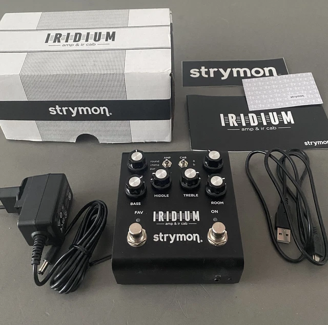 STRYMON IRIDIUM EFFEKTPADAL Amp und IR Cab Simulator EUR 107,00 ...