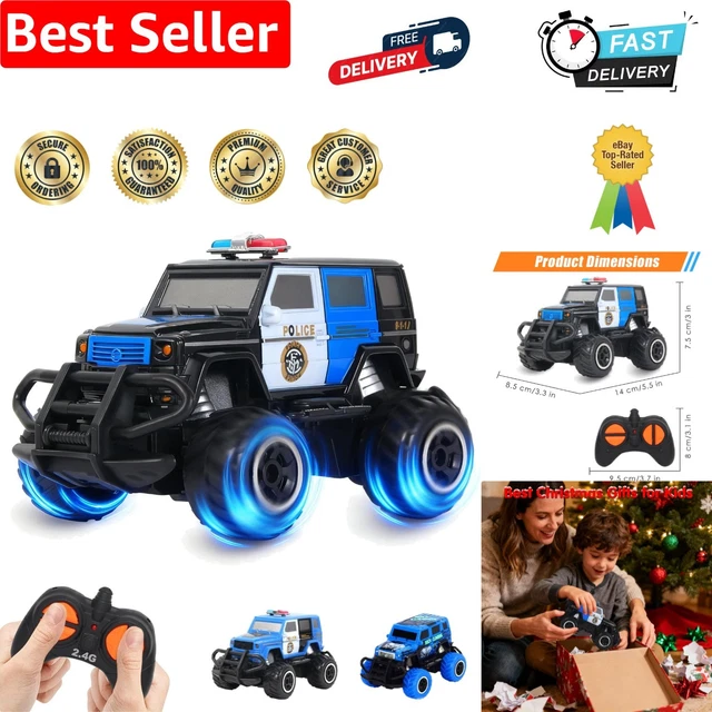 COOL OFF-ROAD POLICE Car Remote Control Toy for Ages 3-7 | Gift for ...