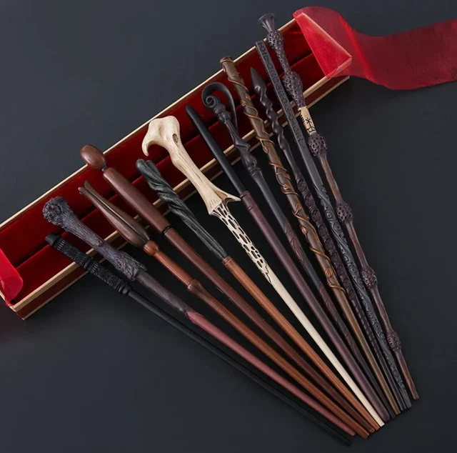 HARRY POTTER WANDS. Metal Core Magic Character Wand Plus free Wand ...