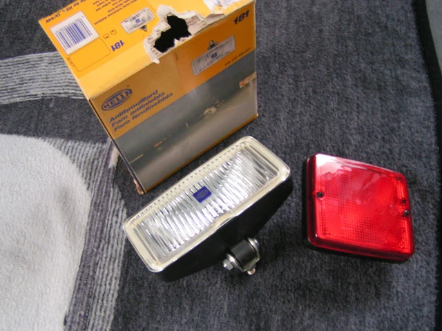 HELLA 181 Nebelscheinwerfer Oldtimer Auto Rallye H3, Garagenfund EUR 28 ...