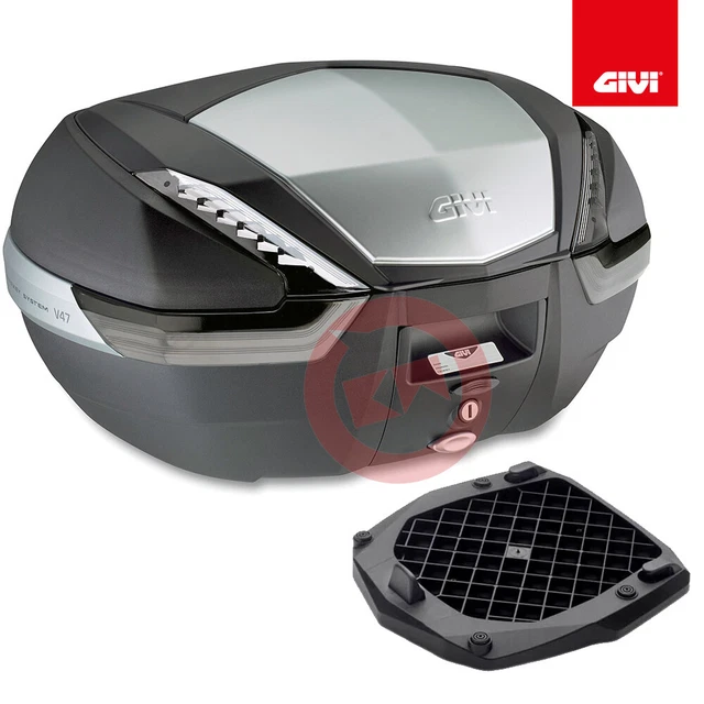 GIVI SET TOP-CASE Topcase V47NT Plaque SR1191 E251 Honda Crf 300 L 2021 EUR 364,57 - PicClick FR