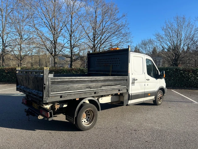 FORD TRANSIT TIPPER crew cab no vat £7,995.00 - PicClick UK