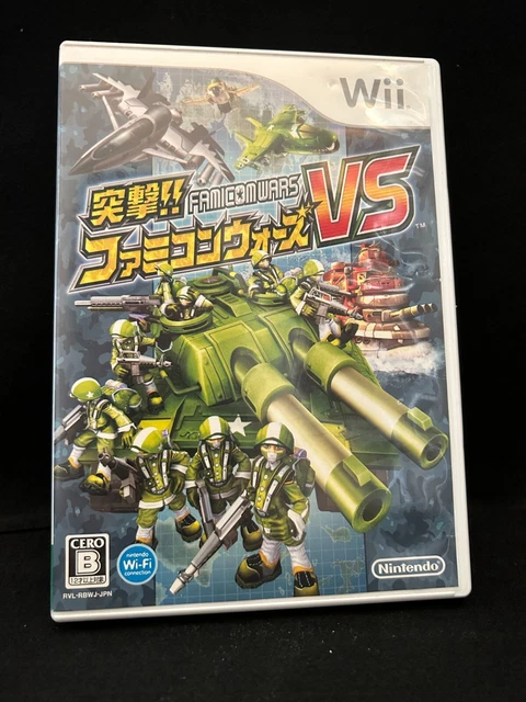 TOTSUGEKI FAMICOM WARS VS Nintendo Wii NTSC-J (Japan) version japonaise ...