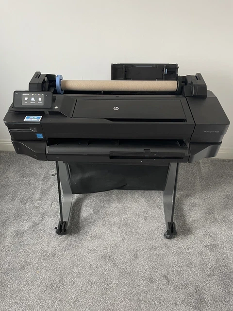 HP DESIGNJET T120 24" A1 plotter Large Format Printer CAD £180.00 ...