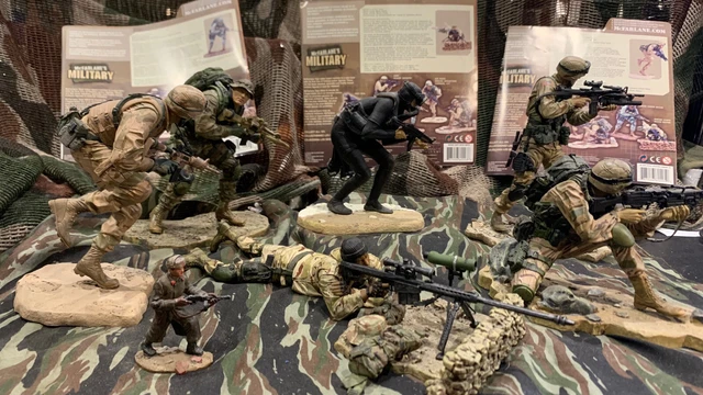 US ARMY SOLDIERS 1/12 (18cm) No McFarlane Military Series Figures June ...