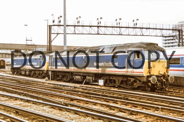 UK DIESEL TRAIN Railway Photograph Of Class 47 47705 Loco. (Rm47-1970 ...