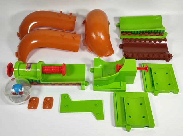 SONIC THE HEDGEHOG Pinball Track Set Green Hill Zone Jakks Pacific ...