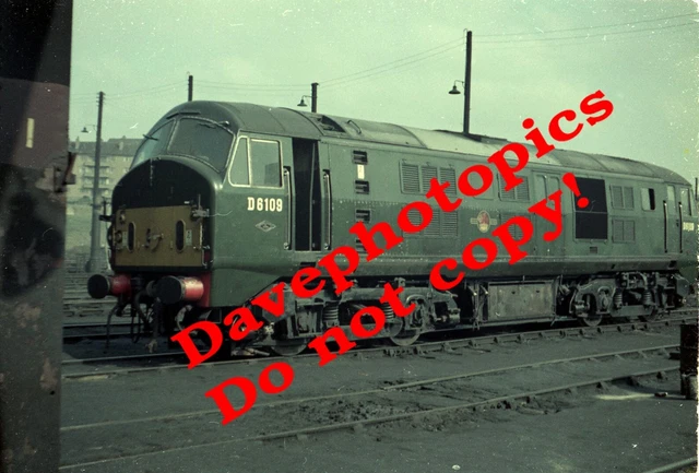 ORIGINAL 35MM DIESEL Train / Engine Railway Negative D6109 Class 21 ...
