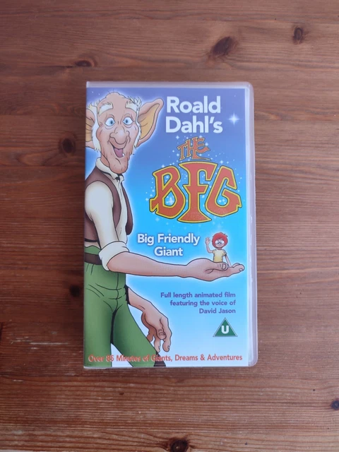ROALD DAHL'S THE Bfg - Big Friendly Giant - Pal Vhs Uk Video Children's ...
