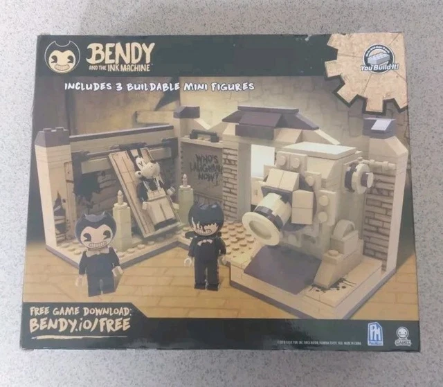 NEW BENDY AND the INK MACHINE ROOM Buildable Scene CONSTRUCTION SET ...