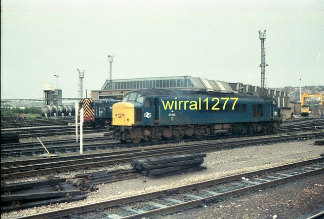 ORIGINAL RAILWAY PHOTOGRAPHIC negative Class 45 45142 at Bristol £3.00 ...