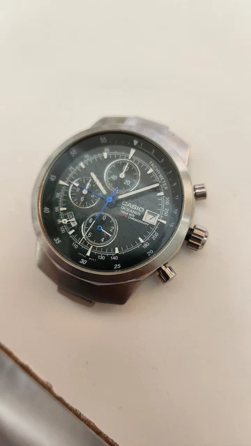 OROLOGIO CASIO OCEANUS Oc-500 2714 Allarme Cronografo Immersioni 100m ...