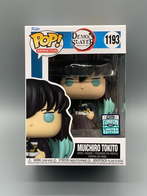 FUNKO POP ! #1193 Muichiro Tokito Demon Slayer 2022 Funkon Exclusif ...