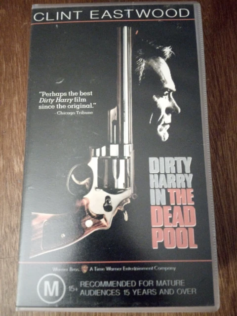 THE DEAD POOL Warner Bros VHS TAPE Clint Eastwood Dirty Harry. $14.95 ...