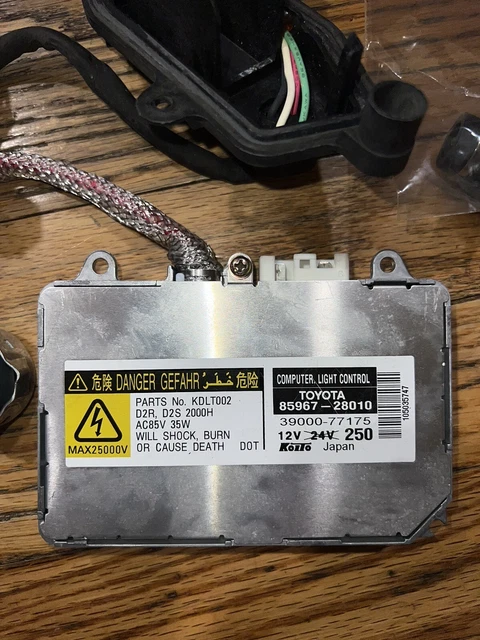 LEXUS TOYOTA HID Headlight Ballast Computer Light Control KDLT002 85967 ...