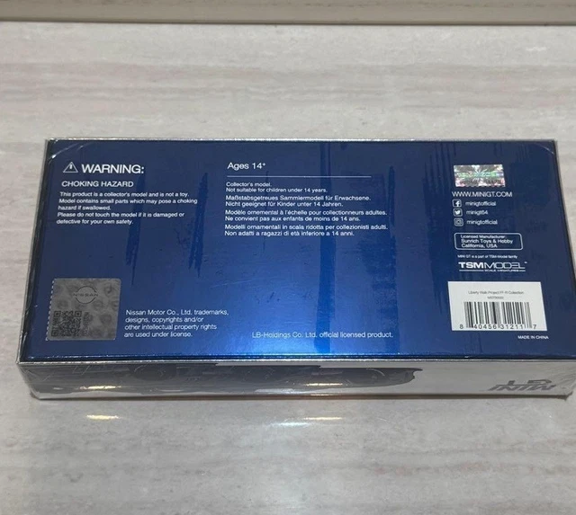 MINI GT LIBERTY Walk Tokyo Auto Salon 2026 Limited BOX Nissan GT-R R35 ...