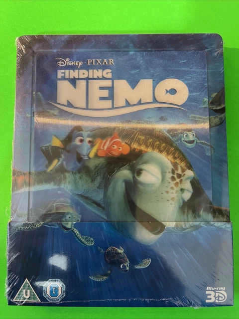 DISNEY FINDING NEMO (3D/2D) Zavvi Lenticular Steelbook *NEW STILL ...