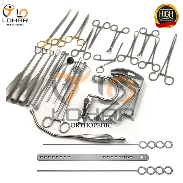 TONSILLECTOMY AND ADENOIDECTOMY Set Surgical Instruments EUR 212,36 ...