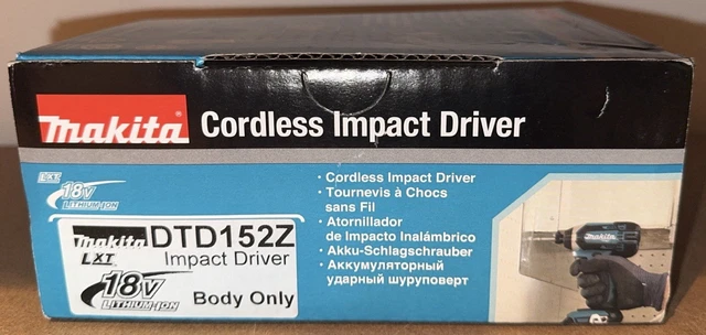 MAKITA DTD152Z CORDLESS Impact Driver (Body Only) £42.00 - PicClick UK