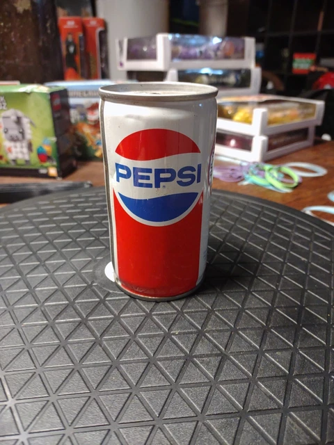 VINTAGE 1976 PEPSI Soda Can Pull Tab Rip Top Steel Can 1970s Antique ...