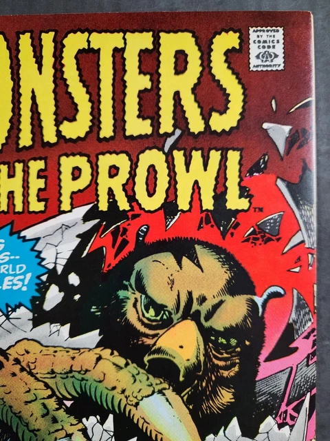 MONSTERS ON THE Prowl 10 Marvel Comics âge du bronze horreur monstre ...