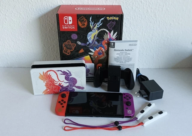 NINTENDO SWITCH CONSOLE (OLED Model) Pokemon Karmesin & Purple Edition ...