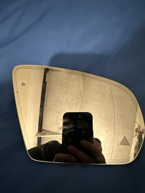 GENUINE MERCEDES W205 W253 W213 W222 Right Mirror Glass Blind Spot ...