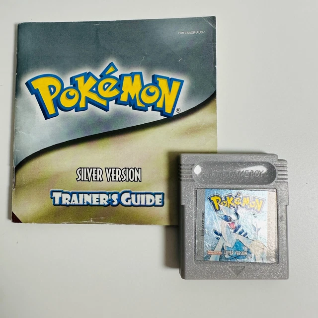 POKEMON SILVER VERSION with Manual - Nintendo GameBoy AUS - Free ...
