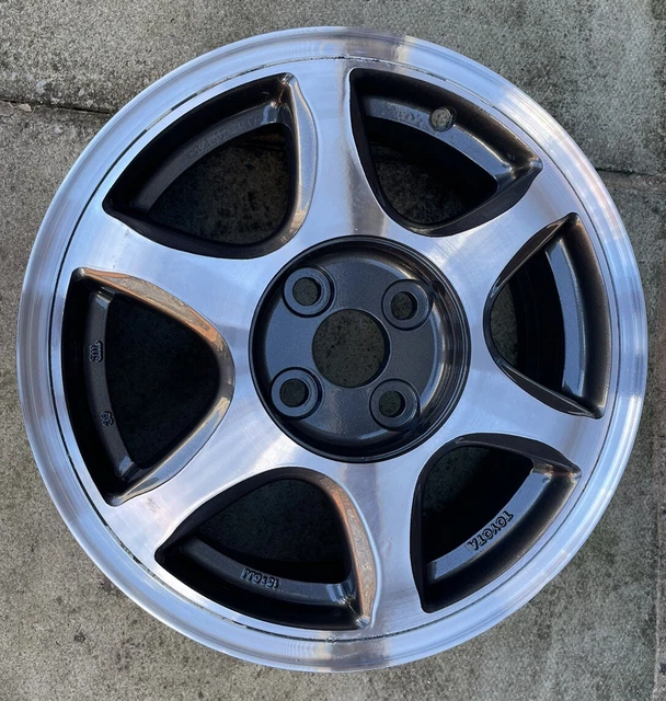 TOYOTA COROLLA 1998-1999 E11 G6R 1.6 4AFE Genuine Diamond Cut 1 x Alloy ...