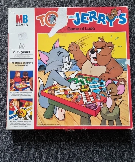 TOM AND JERRY Game Of Ludo MB Games 1978 - Complete.!! £5.00 - PicClick UK