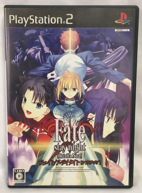 PS2 - FATE Stay Night Realta Nua Playstation 2 - Japan Japanese Version ...