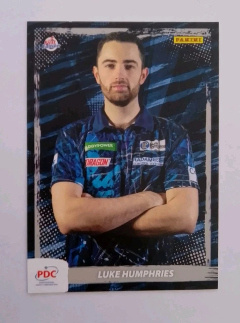 LUKE HUMPHRIES PDC Weltmeisterschaft 2025 Panini Card PDC-23 Neu EUR 7,99 - PicClick DE