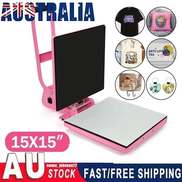 HEAT PRESS MACHINE 15x15 in Slide Out Smart Heat Transfer Machine T ...
