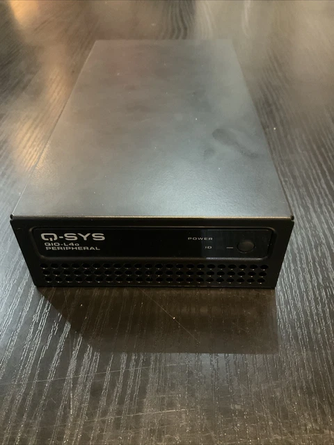 QSC Q-SYS QIO-L4O Network Audio I/O Expander 4 Line Outputs £115.07 ...