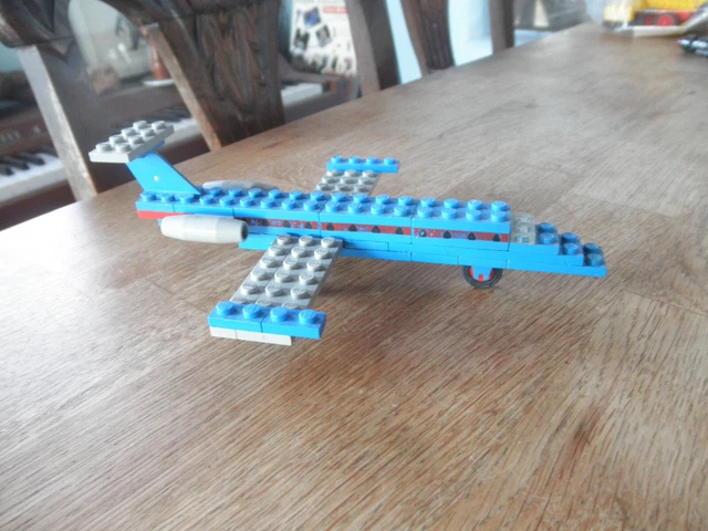 LEGO LEGOLAND SET areoplane vintage 657 originale lego con istruzioni ...