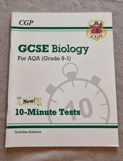 CGP GCSE BIOLOGY For AQA grade 9-1 10-Minute Tests EUR 463,37 - PicClick IT CGP GCSE BIOLOGY For AQA grade 9-1 10-Minute Tests EUR 463,37 - PicClick IT