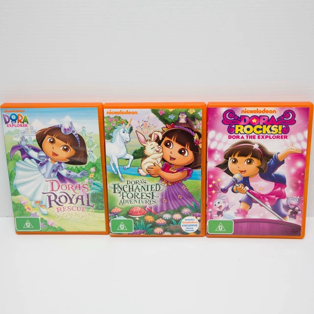 DORA THE EXPLORER 3-DVD Movie Bundle Collection Kids Children ...