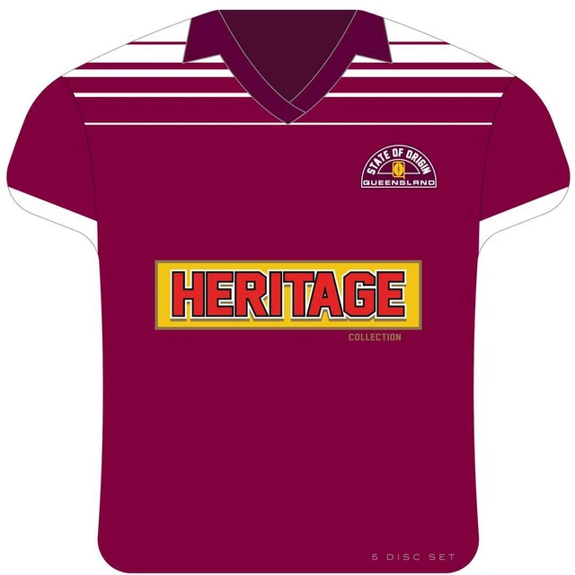 NRL: STATE OF Origin: Queensland Heritage Collection 5-DVD LEAGUE ...