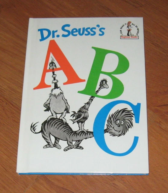 1963 DR. SEUSS'S A B C hardcover BOOK illustrated alphabet $10.00 ...