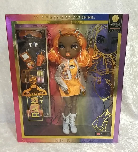 RAINBOW HIGH MICHELLE St Charles - Orange hair Fashion Doll Brand New £ ...