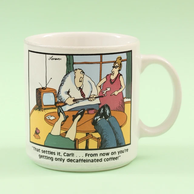 VINTAGE THE FAR Side Comics by Gary Larson ’That Settles It' Coffee Mug ...